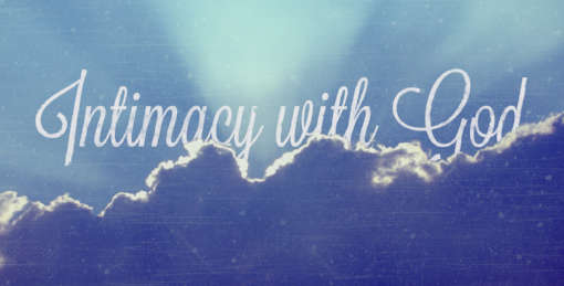 Intimacy with God - White Marsh Baptist Church